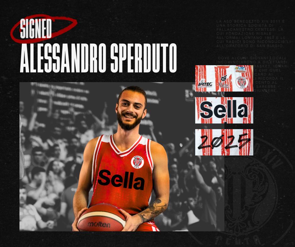 ALESSANDRO SPERDUTO E' UN NUOVO GIOCATORE DELLA BENEDETTO XIV ...